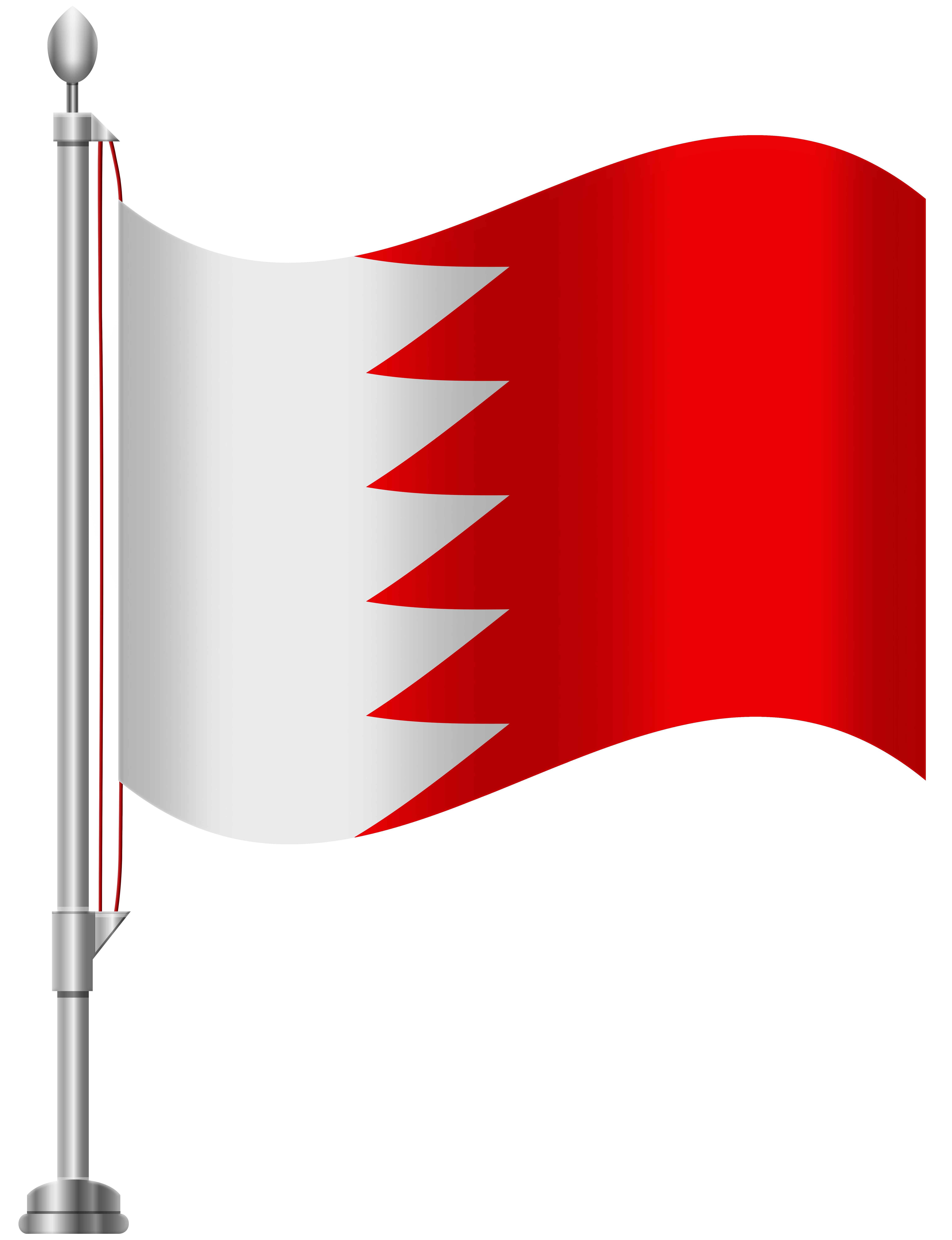 Bahrain Flag PNG Clip Art - Best WEB Clipart