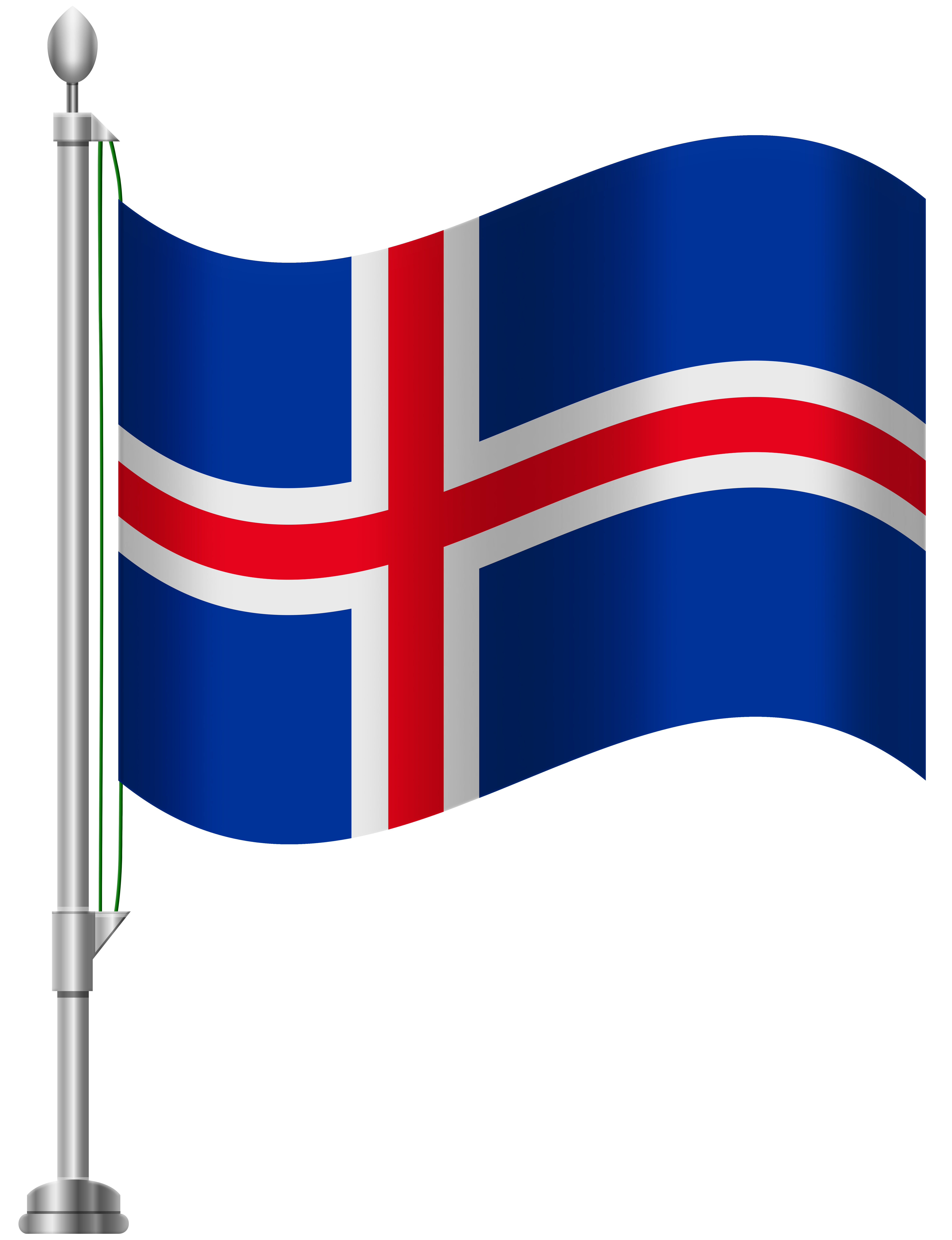 Iceland Flag PNG Clip Art - Best WEB Clipart